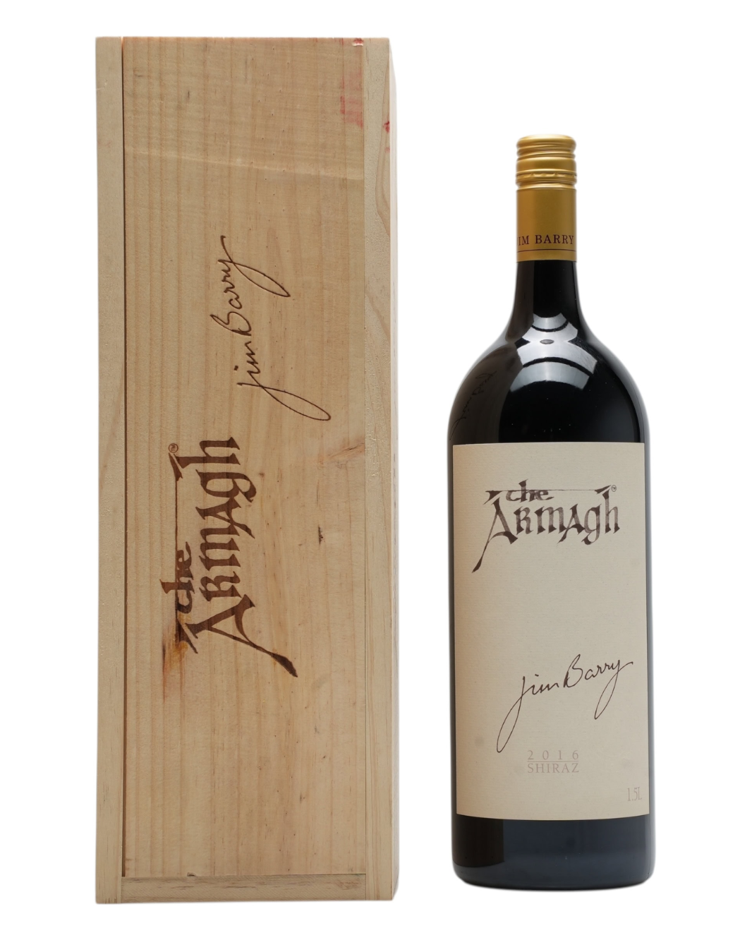2016 Jim Barry The Armagh Shiraz 1.5L Magnum Original Wooden Box – JC ...
