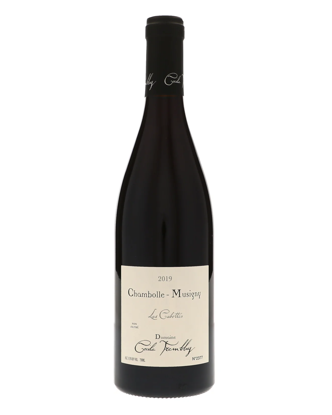 2019 Domaine Cecile Tremblay Chambolle-Musigny Les Cabottes 750ml – JC ...